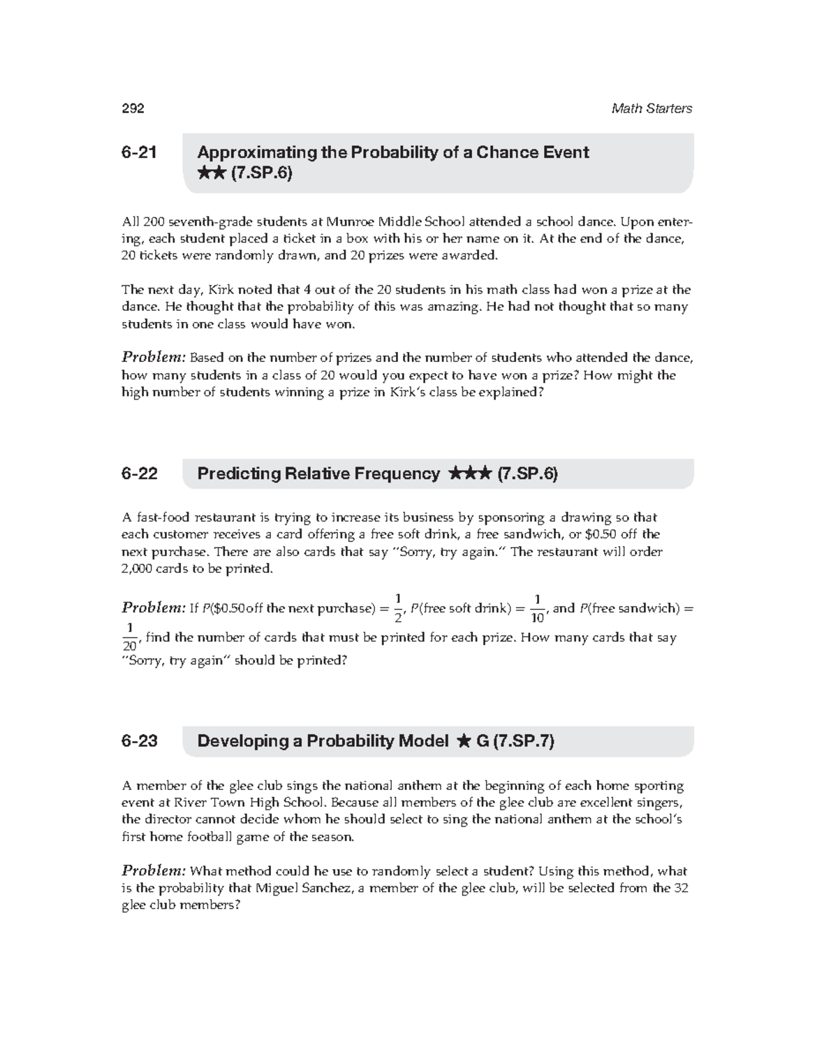 Math Starters 5- to 10-Minute Activities Aligned with the Common Core ...