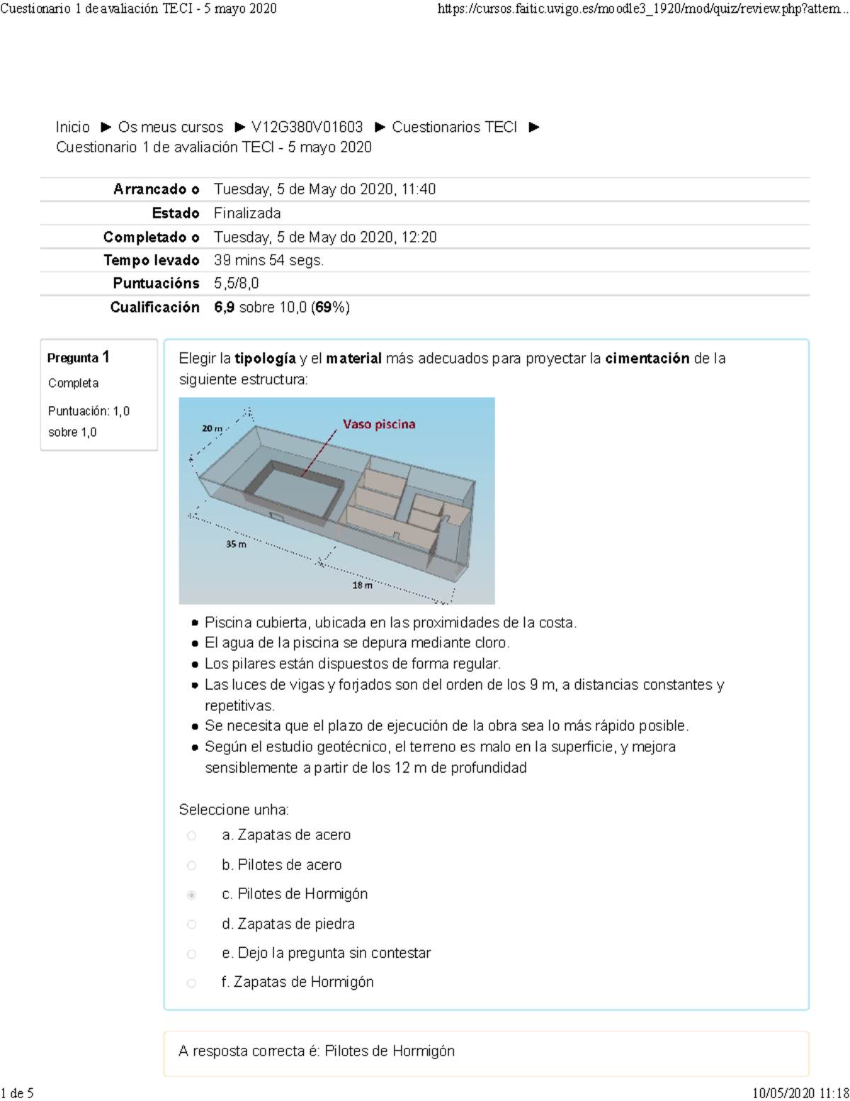 Teci cuestionario solucions - Inicio Os meus cursos V12G380V01603 ...