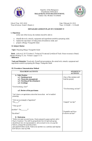 DLP DISS - Detailed Lesson Plan for Disciplines and Ideas in Social ...