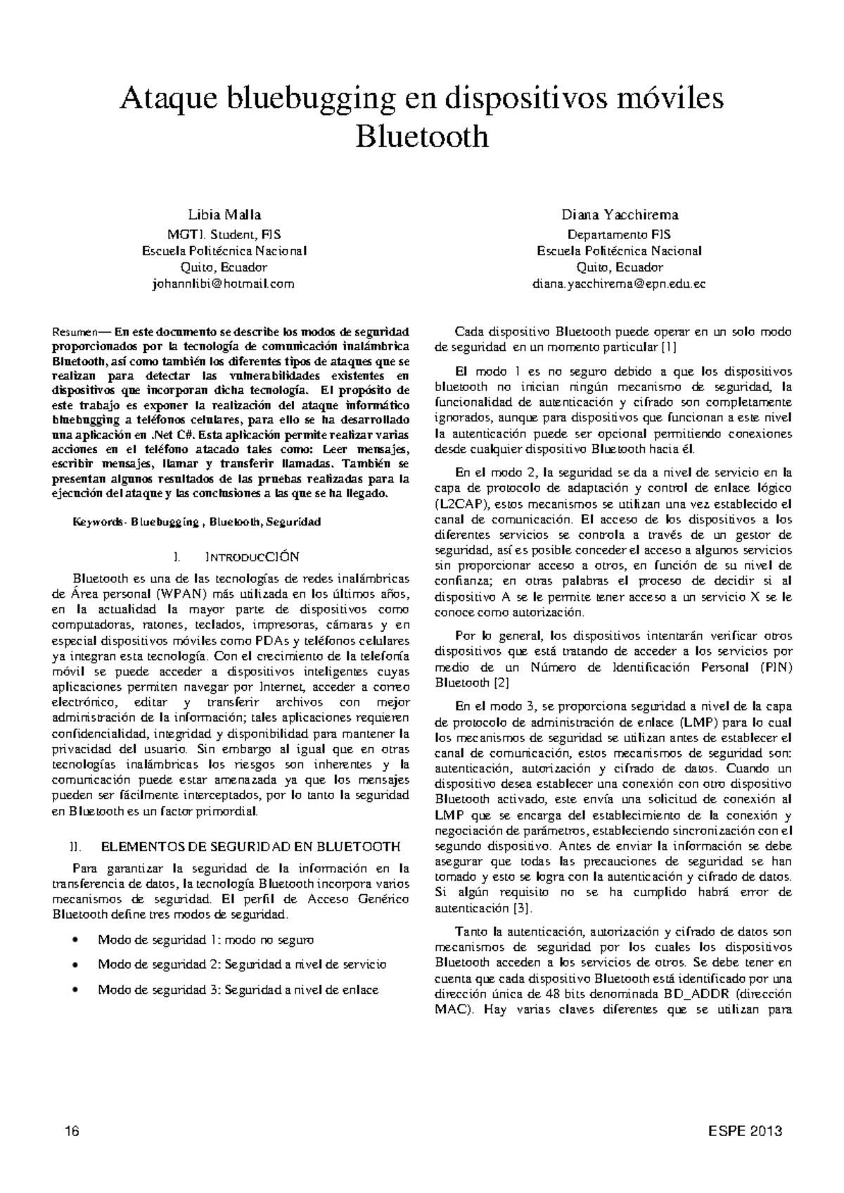 Ataque bluebugging en dispositivos móviles Bluetooth - Ataque ...