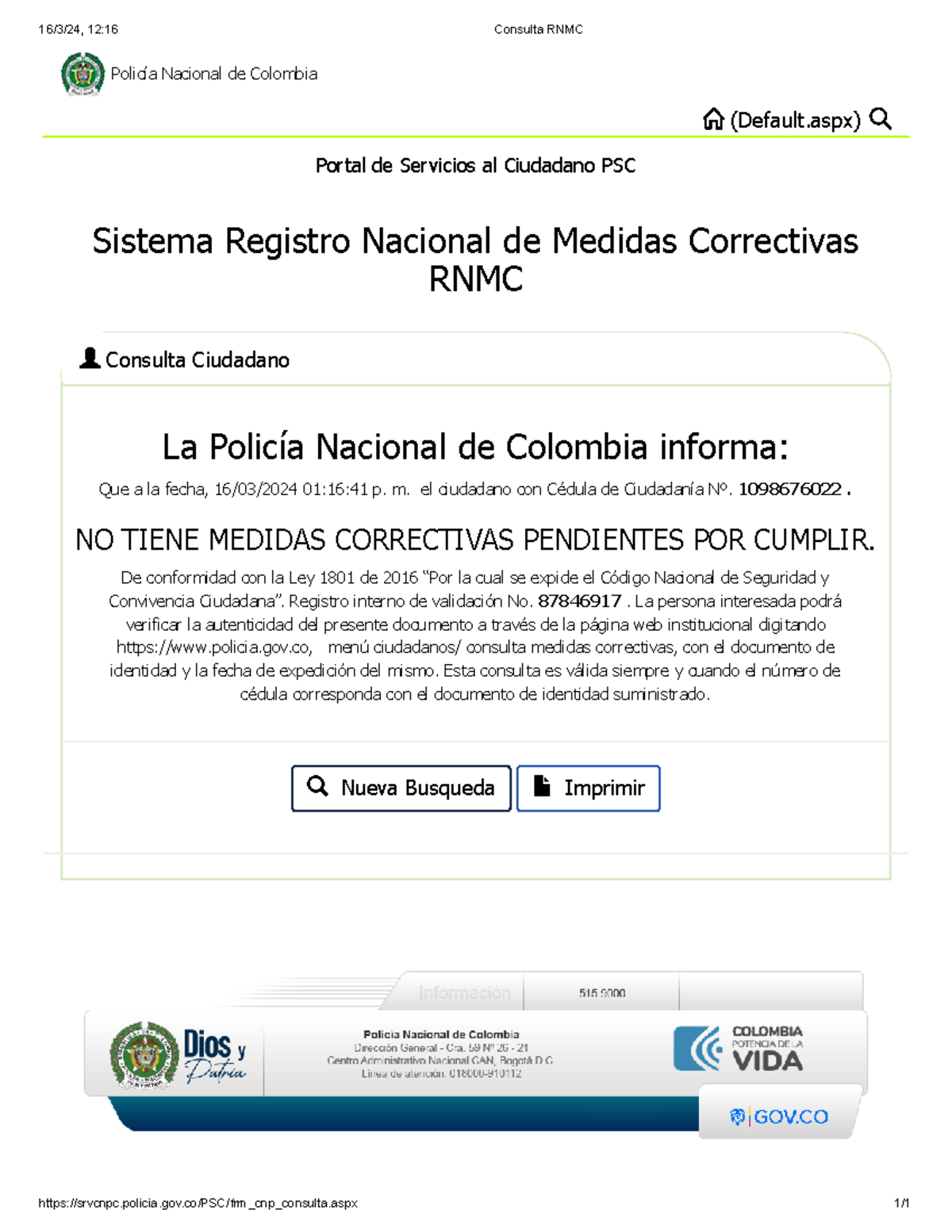 Consulta RNMC construcol - 16/3/24, 12:16 Consulta RNMC - Studocu