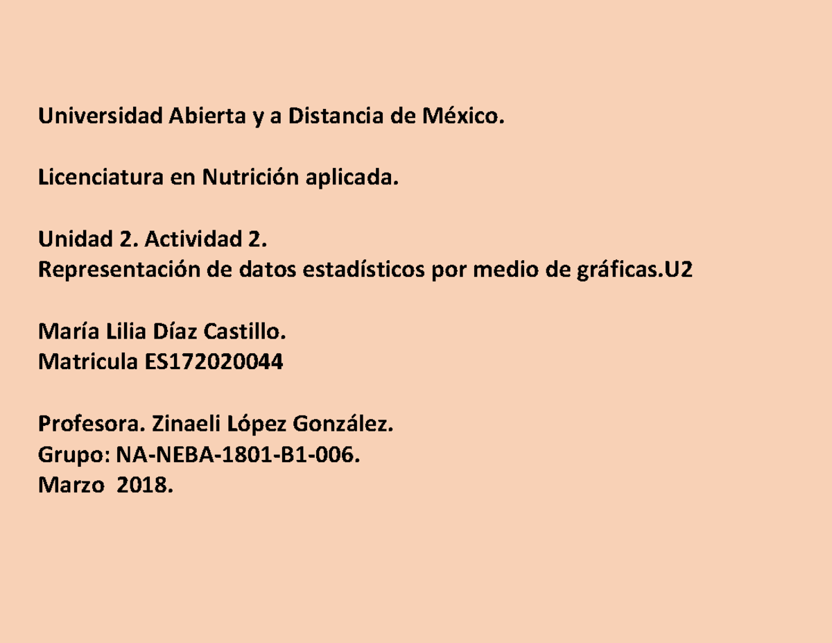 EBA U2 A2 MADC - DIAGRAMA DE BARRAS, UNA OJIVA Y UNA GRÁFICA DE ...