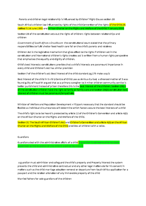 Family Law Study Notes Topic 1 Introduction To Family Law What Is A