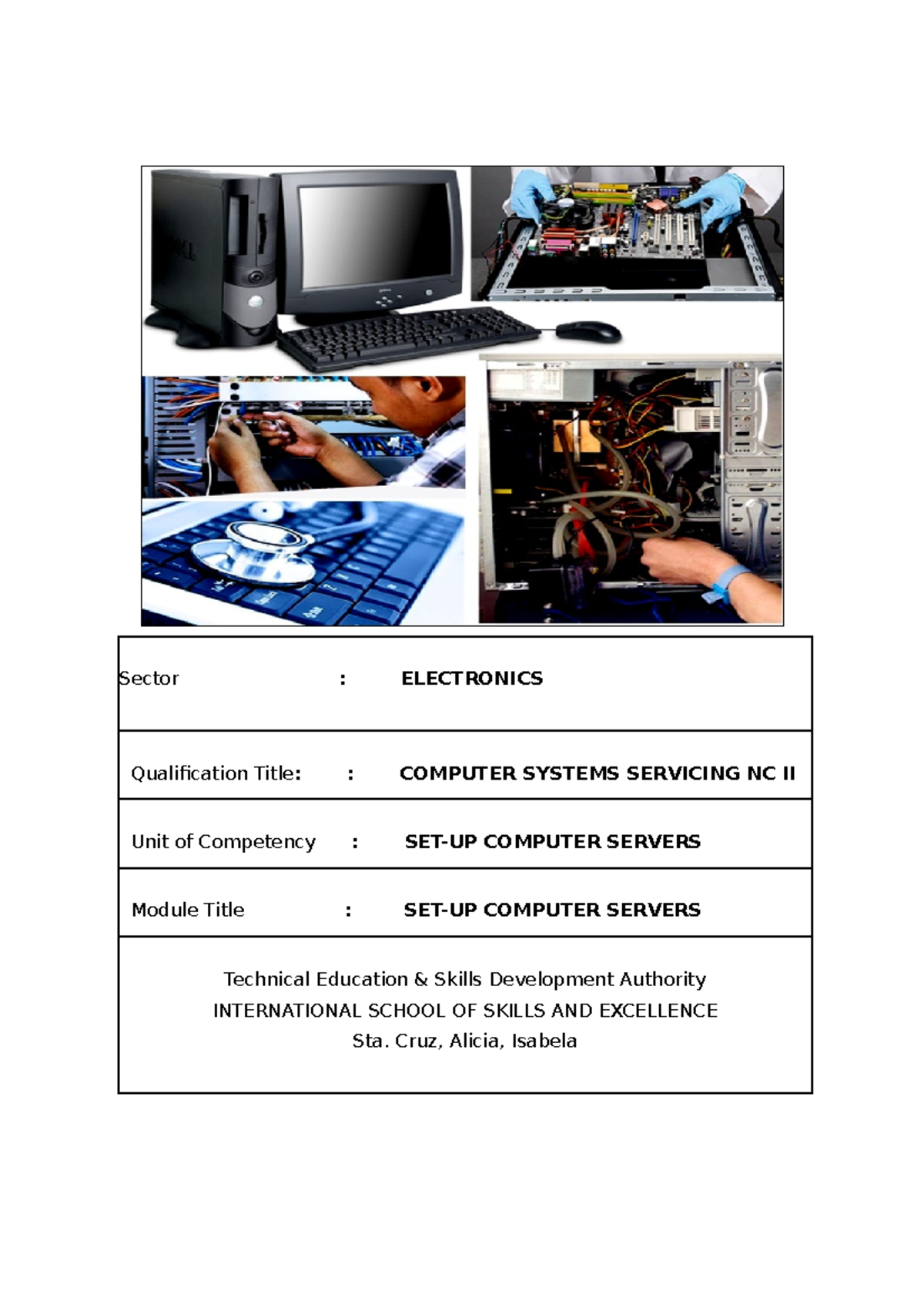 PLAN Training Session Template (MS. Manuel) -Trainee Questionaire - Sector : ELECTRONICS - Studocu