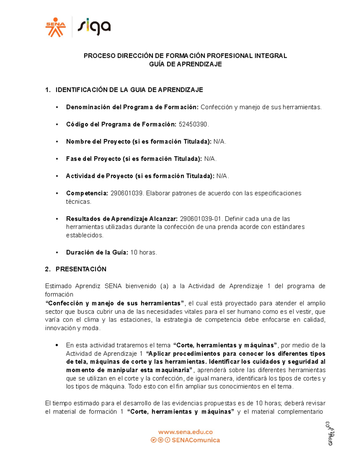 2017 aprendizaje 1 - Modalidad dimf - F 03 V 019 PROCESO DIRECCIÓN DE FORMACIÓN PROFESIONAL ...
