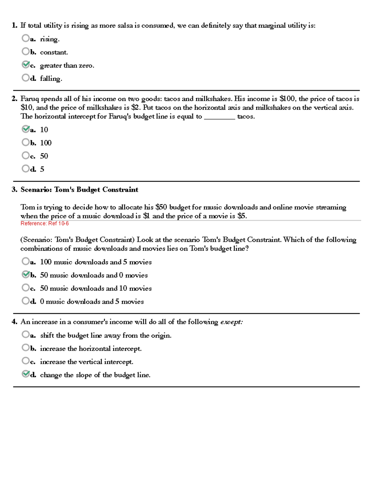 Problem Set 8 solutions - ECN 104 - Toronto Met - Studocu