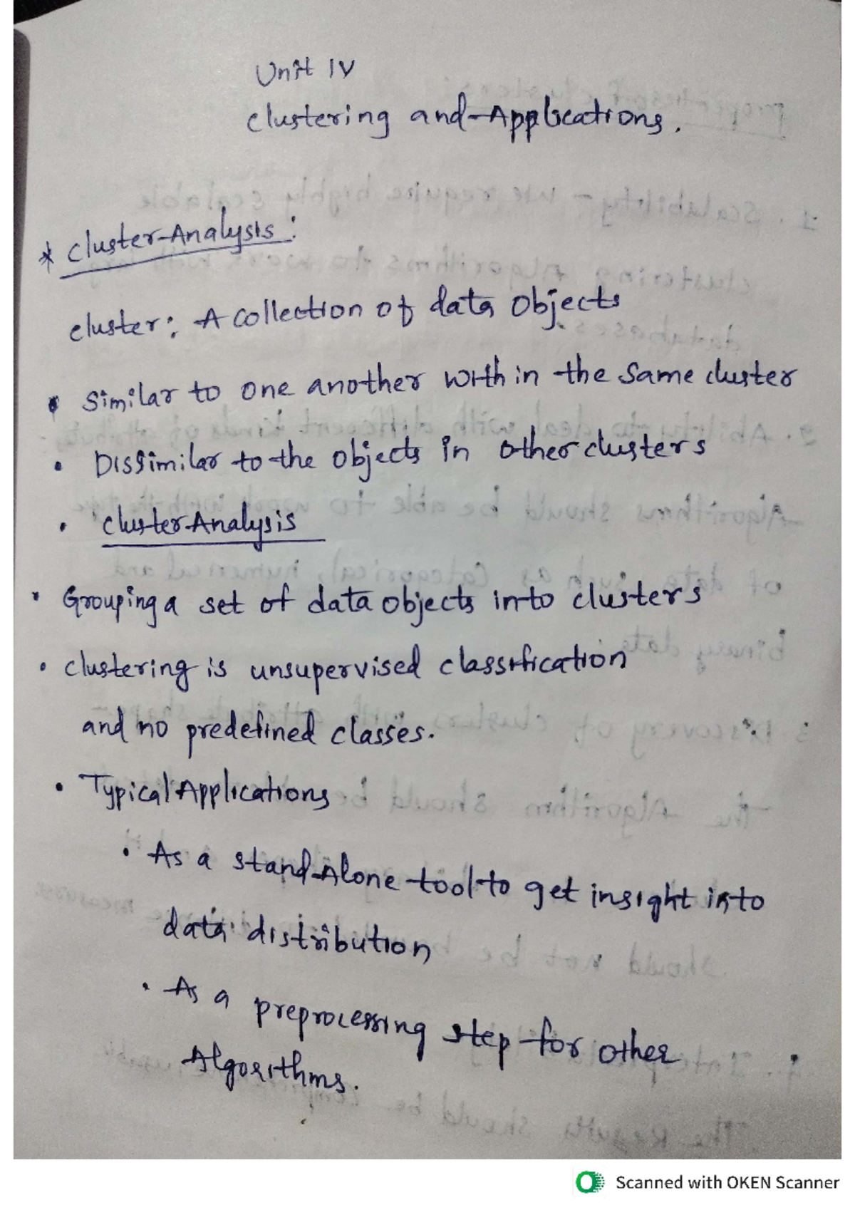 DM UNIT 4 - useful - Computer Science and Engineering - Studocu