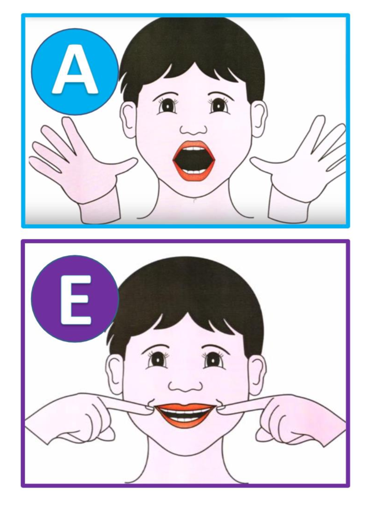 Kinema-5-vocales - kinemas vocales - fonoaudiología - A E - Studocu
