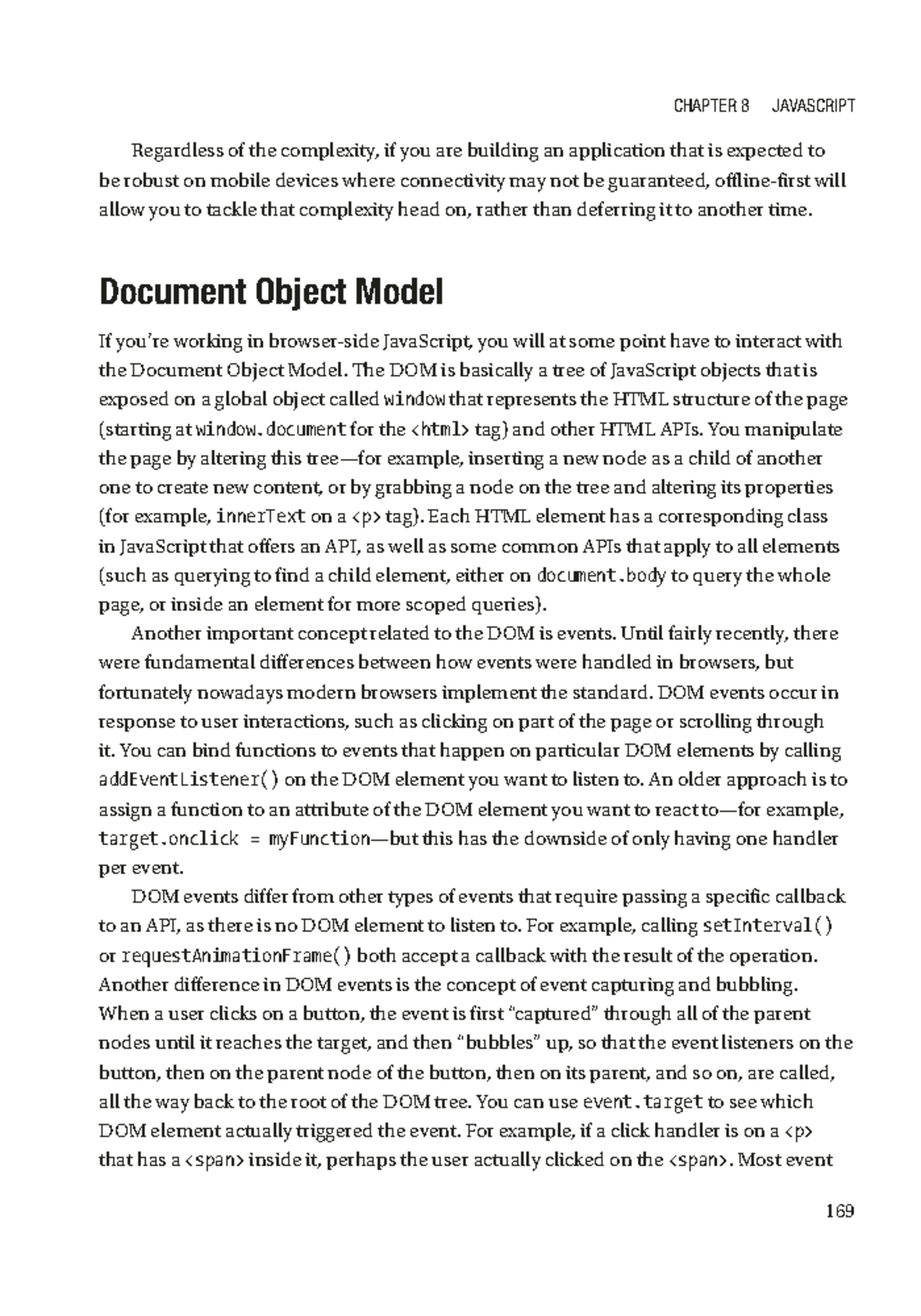 Web development notes (41) - 169 Regardless of the complexity, if you ...
