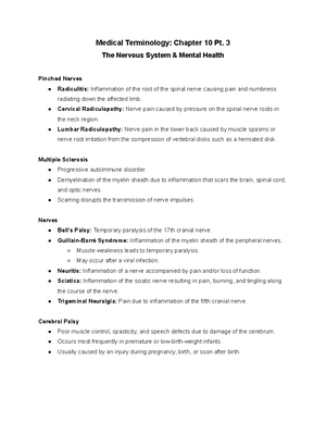 Word Parts and Medical Terms Ch 1 - `Medical Terminology: Chapter 1 An ...