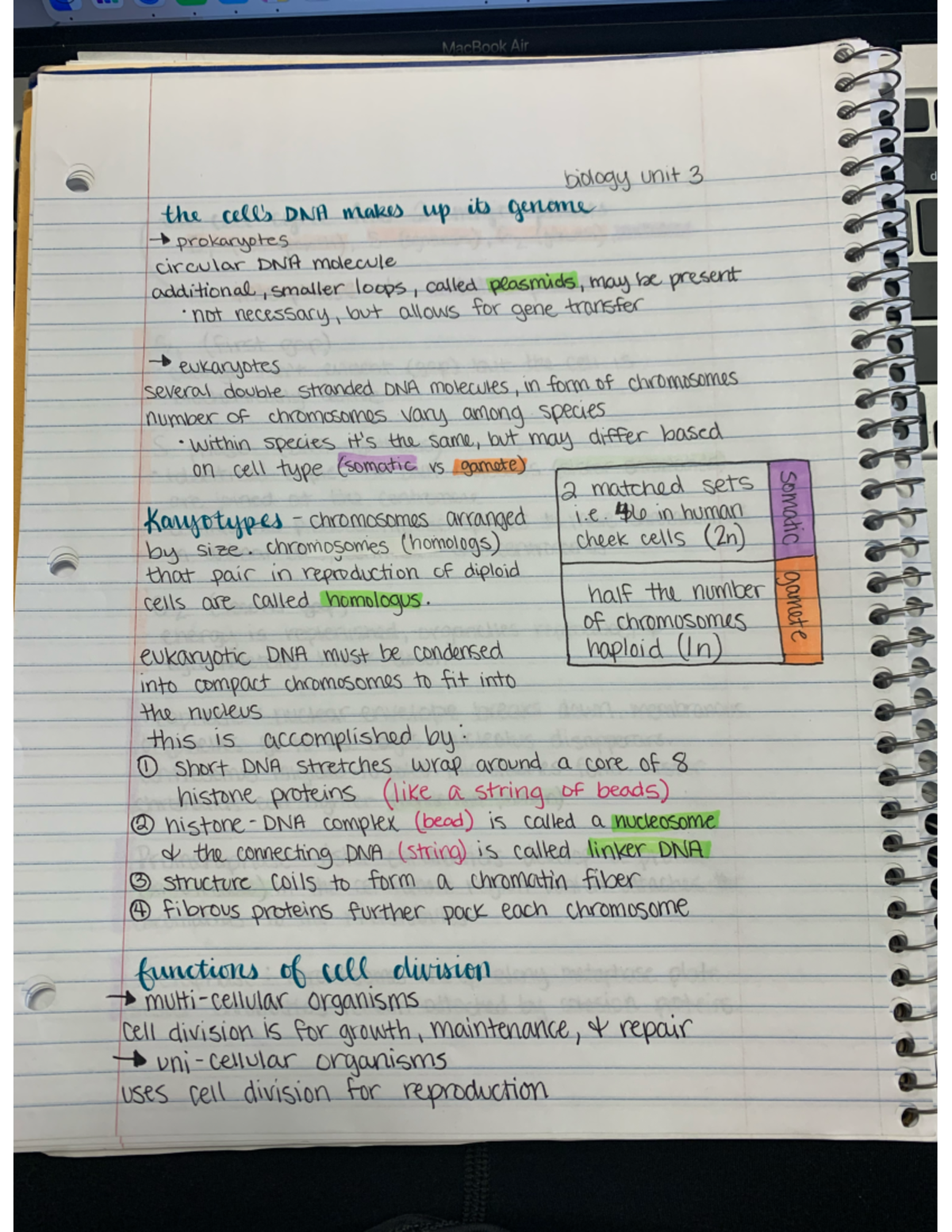 Principles of Biology Unit 3 part 1 - BIOL 180 - FHSU - Studocu