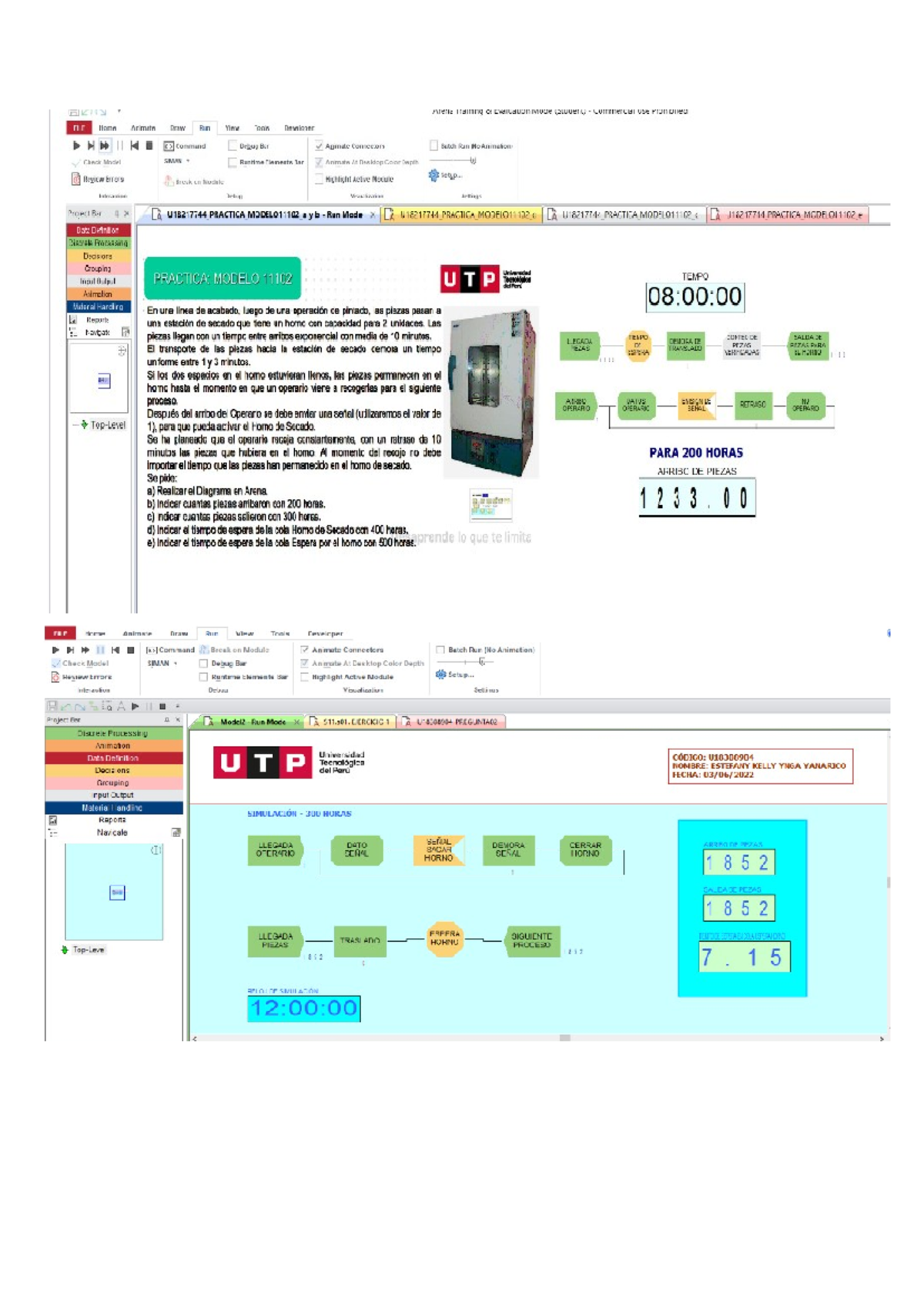 Practica pc 3 - Pc3 resuelta - simulacion - Studocu
