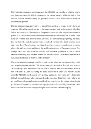 468392053 Swot Matrix Airasia New - SWOT MATRIX SWOT Matrix is a second ...