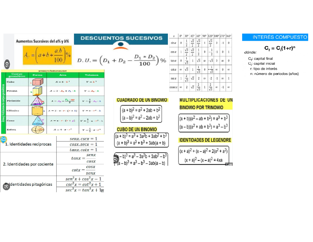 Doc2 matematicas - Matemática 1.0 - Studocu
