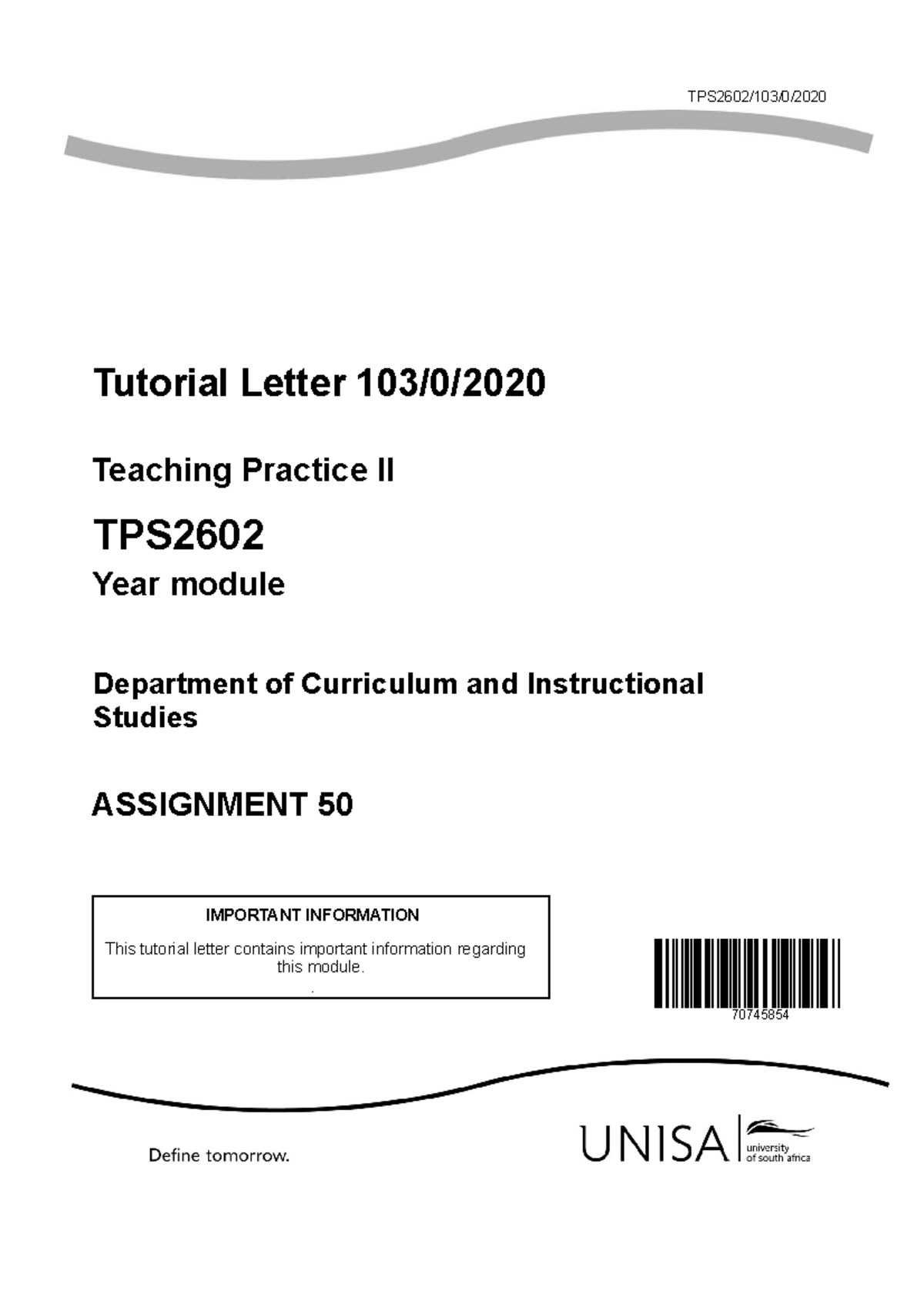 Ggh2603 - notes on map work - TPS2602/103/0/ Tutorial Letter 103/0 ...
