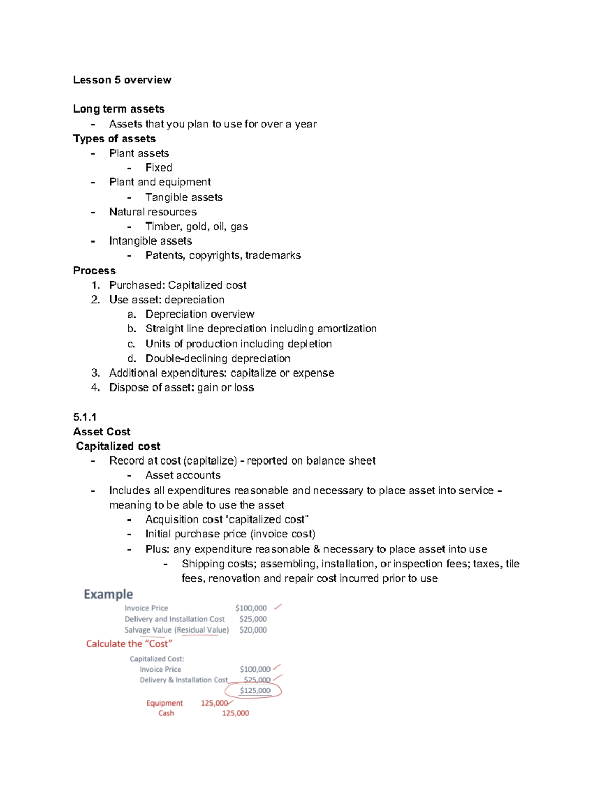 ACCT lesson 5 ACCT 211 - ACCT 211 PSU - Lesson 5 overview Long term ... ACCT lesson 5 ACCT 211 - ACCT 211 PSU - Lesson 5 overview Long term ...