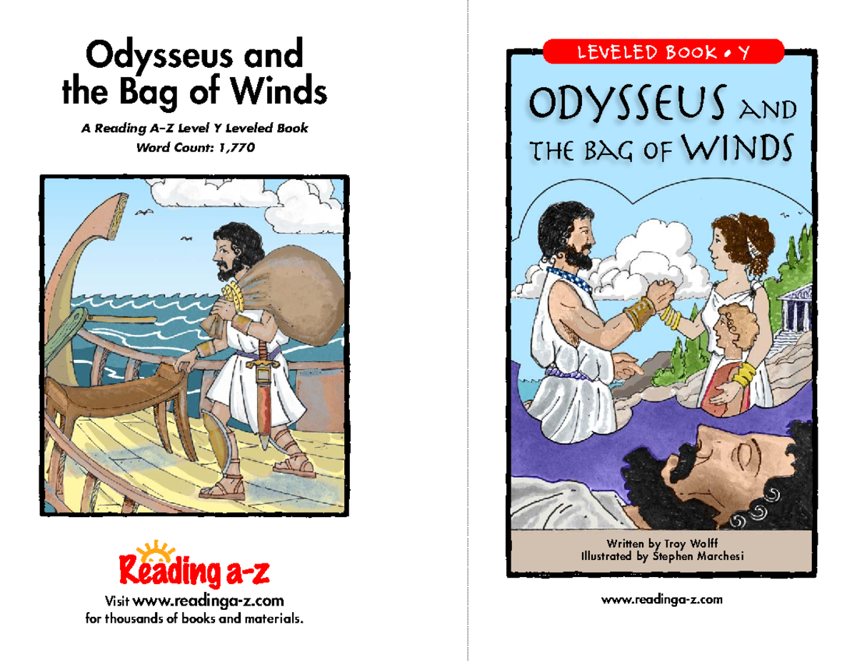 Raz ly30 odysseusandbagofwinds clr - Odysseus and the Bag of Winds A ...