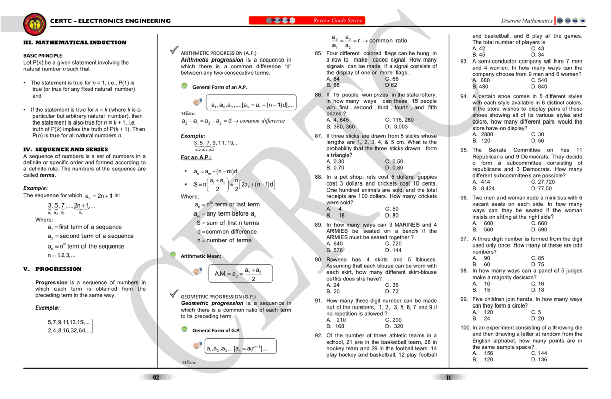 Discrete Math 2017 rgsf 2 - Discrete Mathematics - Studocu