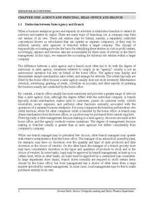 Fundamentals Of Acc II Ch 1 . Inventory - Chapter One Chapter One ...