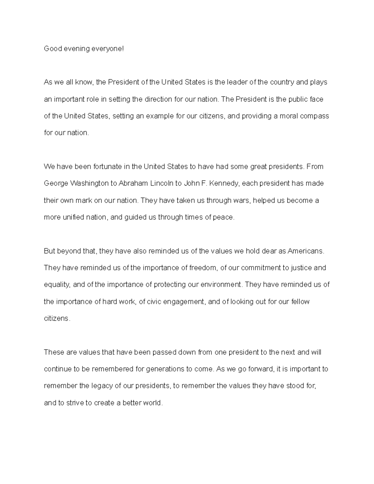 Presidents - The President is the public face of the United States ...