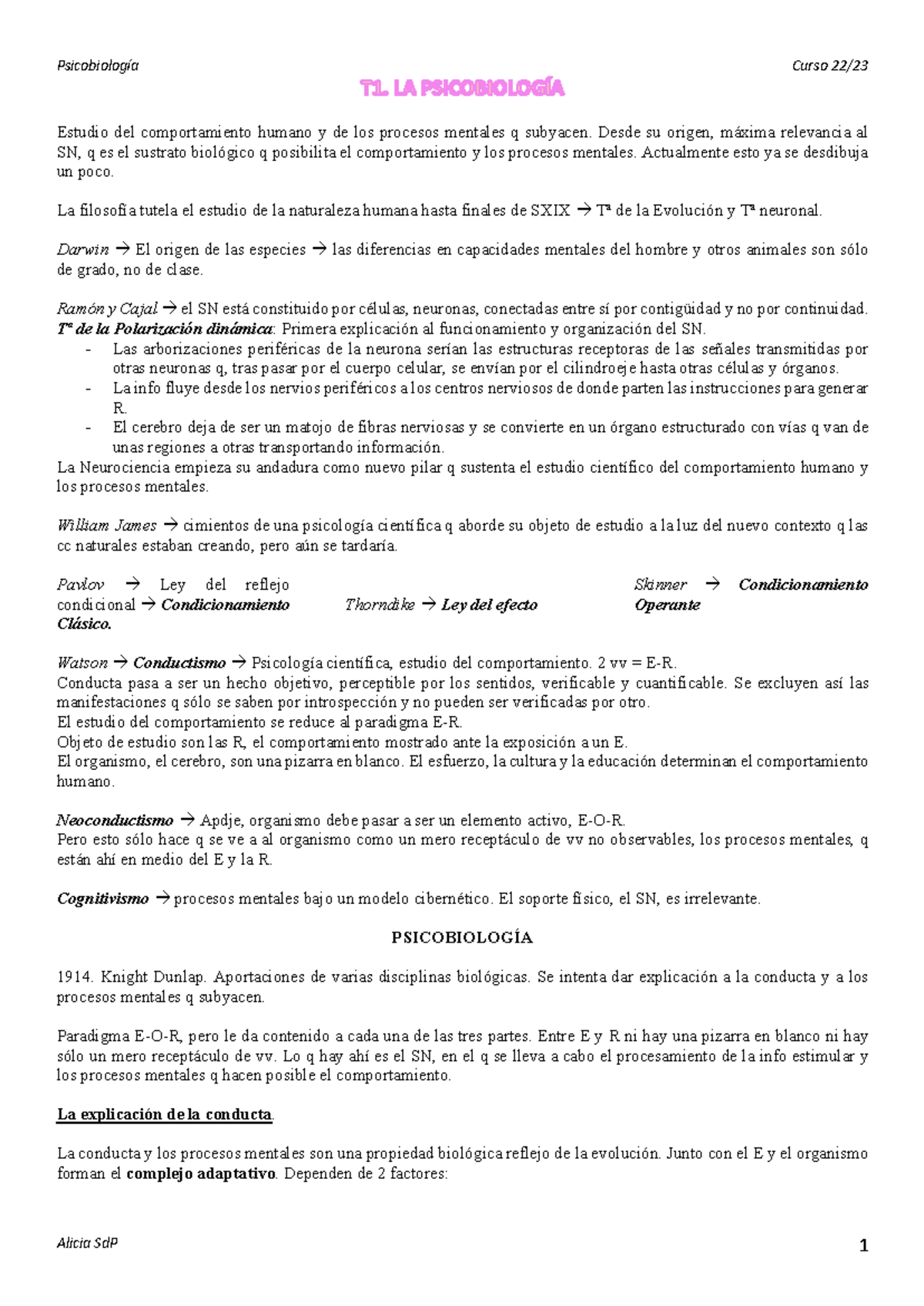 T1 - Tema 1 - Estudio del comportamiento humano y de los procesos ...