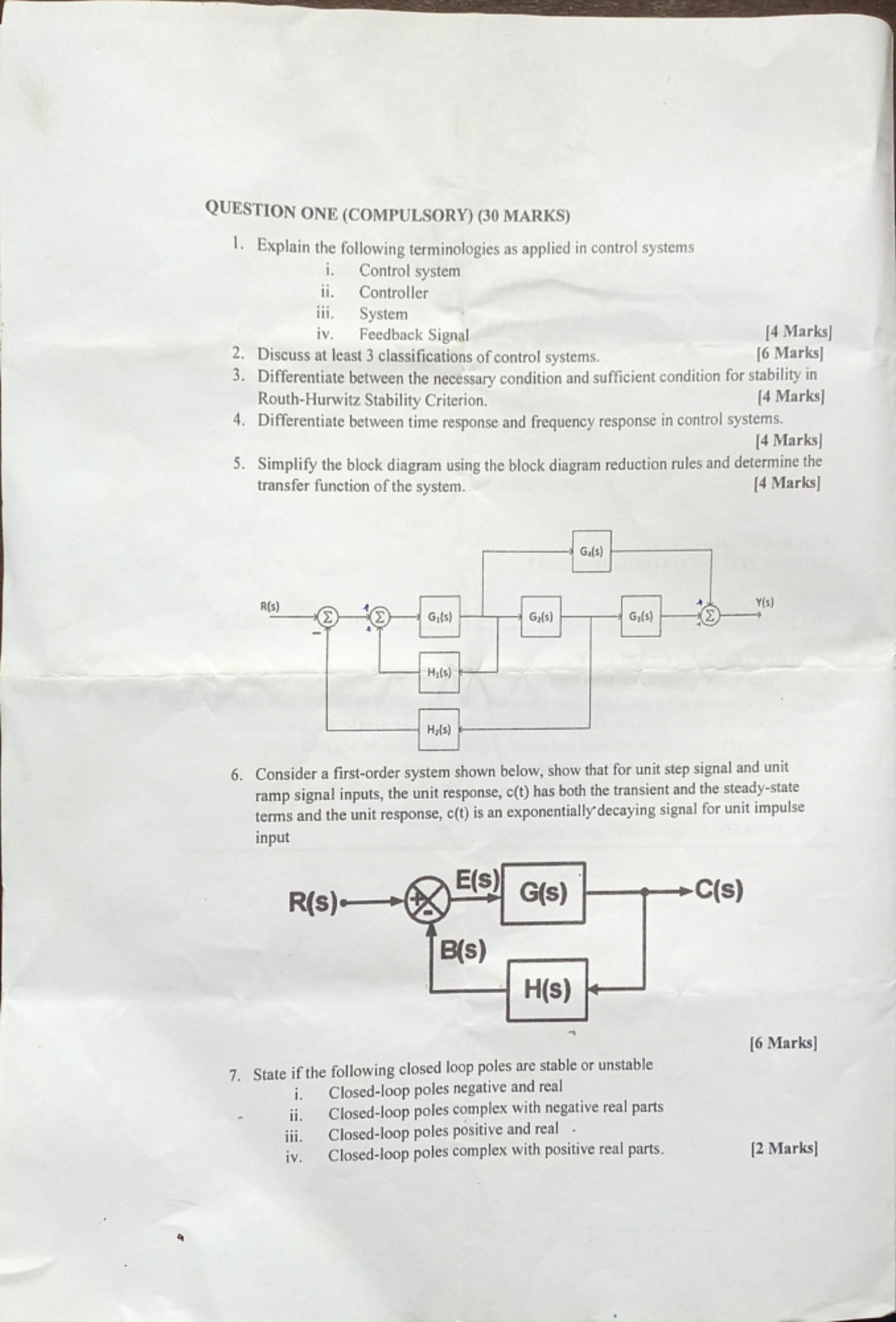 Control Systems - Electric and communication engineering - Studocu