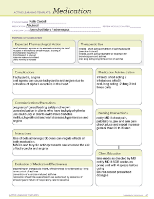 Active Learning Template Azithromycin - ACTIVE LEARNING TEMPLATES ...