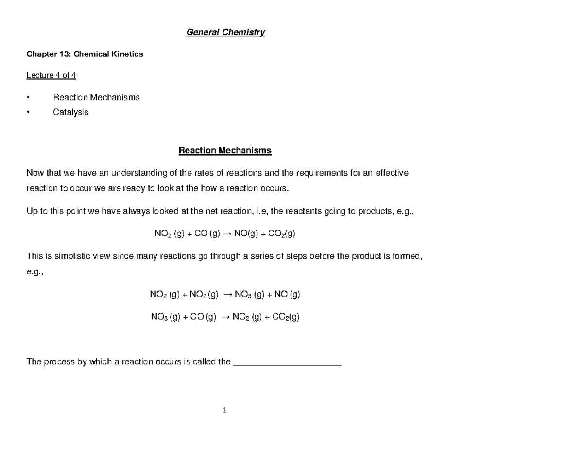 CH13-4 xid-6601120 2 - Lecture notes chapter 13 section 4 - General ...
