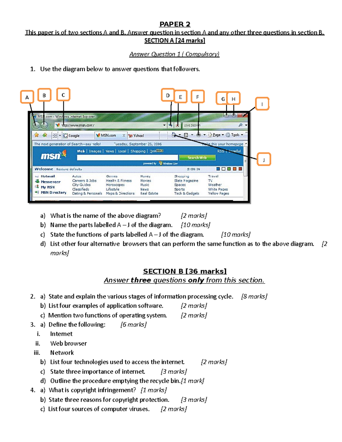 MANAGEMENT INFORMATION SYSTEM - INPUT AND OUTPUT DEVICES - PAPER 2 This ...