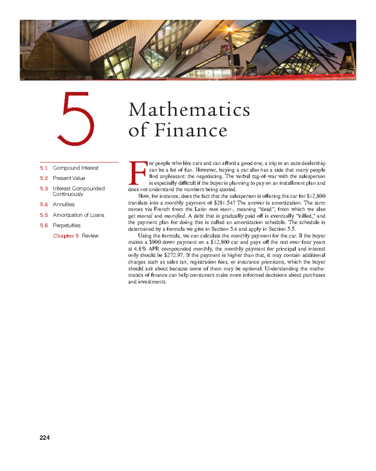 5. Mathemaitcs Finance - 5 Mathematics of Finance 5 Compound Interest 5 ...
