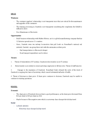 BBDM2153 Tutorial 9 - BBDM2153 - Operations Management Tutorial 9 ...