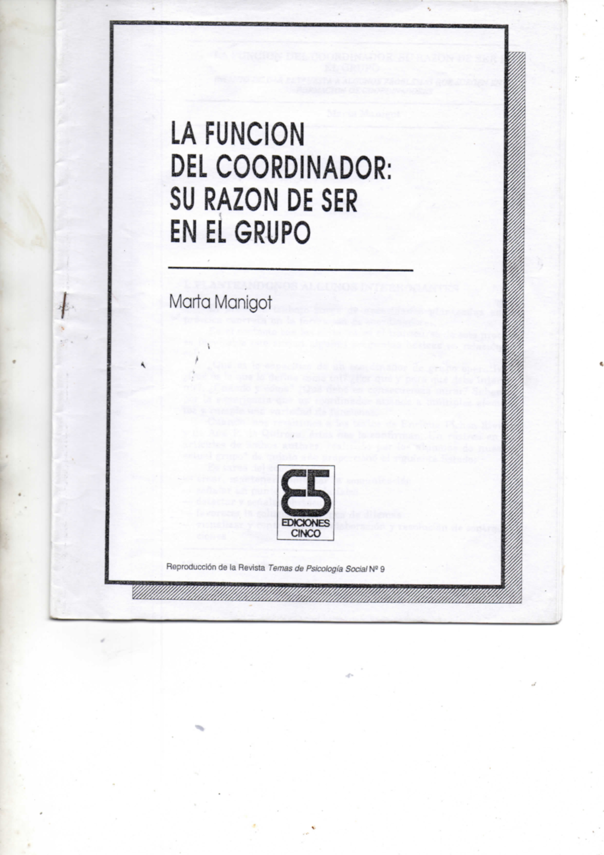 Img169 - la funcion del coordinador - Psicología Social - Studocu