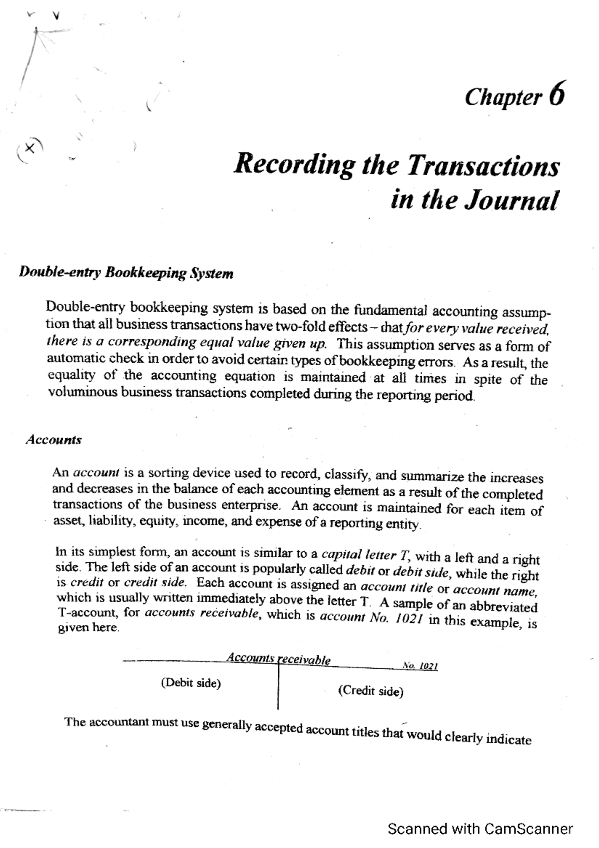 Recording the Transactions - Accountancy - Studocu