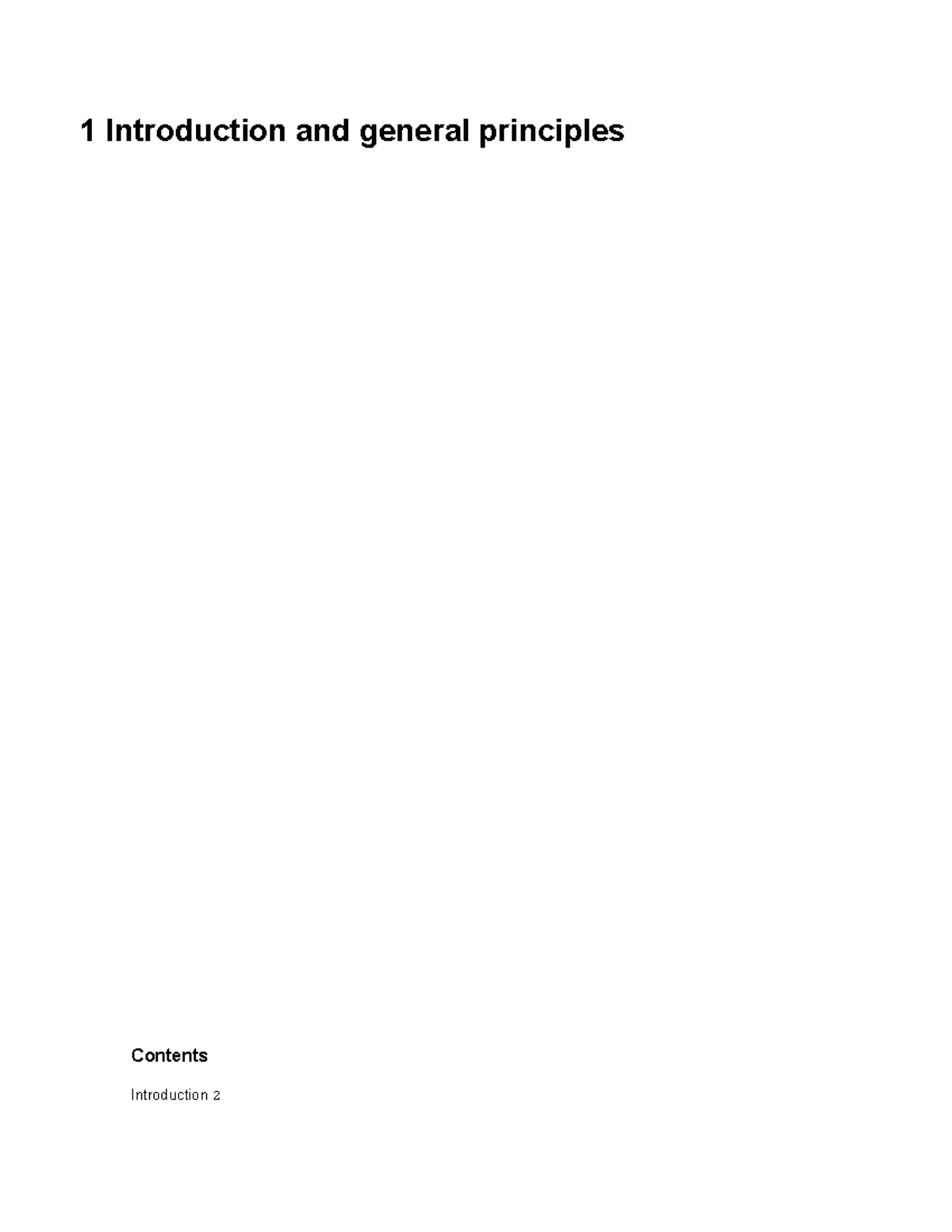 Contract law study guide - 1 Introduction and general principles ...