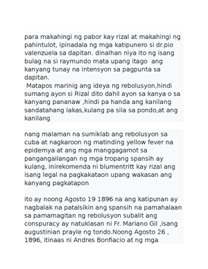 2A Constantino Rizal Law and Catholic Hierarchy - The Life and Works of ...