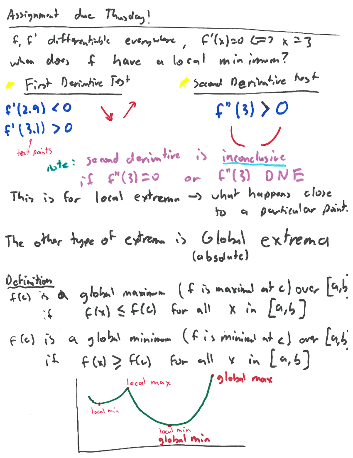 11-07-global - notes - Math 154 - Studocu