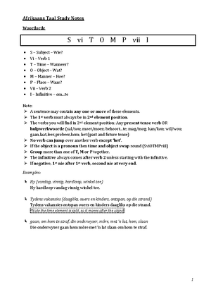 Ontkenning - Ontekenning vorm - Ontkenning RULES 1. As dit ‘n gewone ...