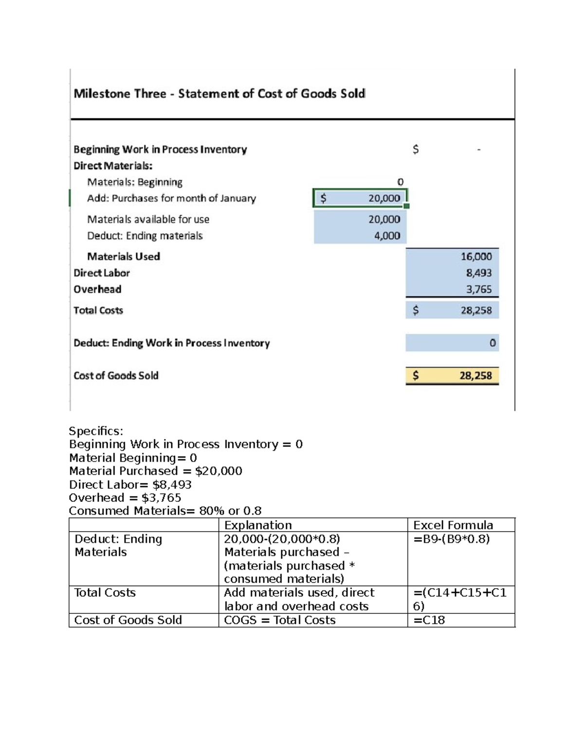 5-2 Milestone Three Project Workbook - Specifics: Beginning Work in ...