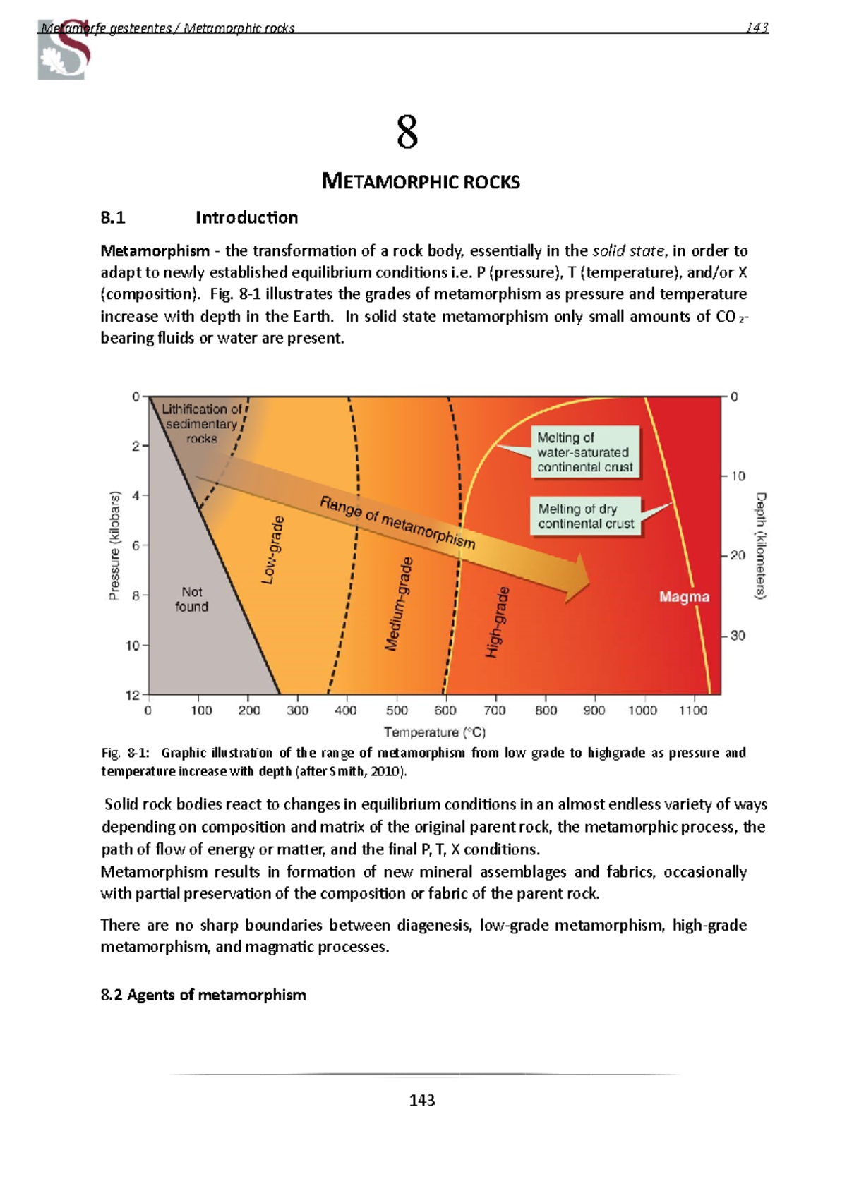 Geo154 Lecture Notes - Chap 6 Metamorphic rocks - 8 METAMORPHIC ROCKS 8 ...