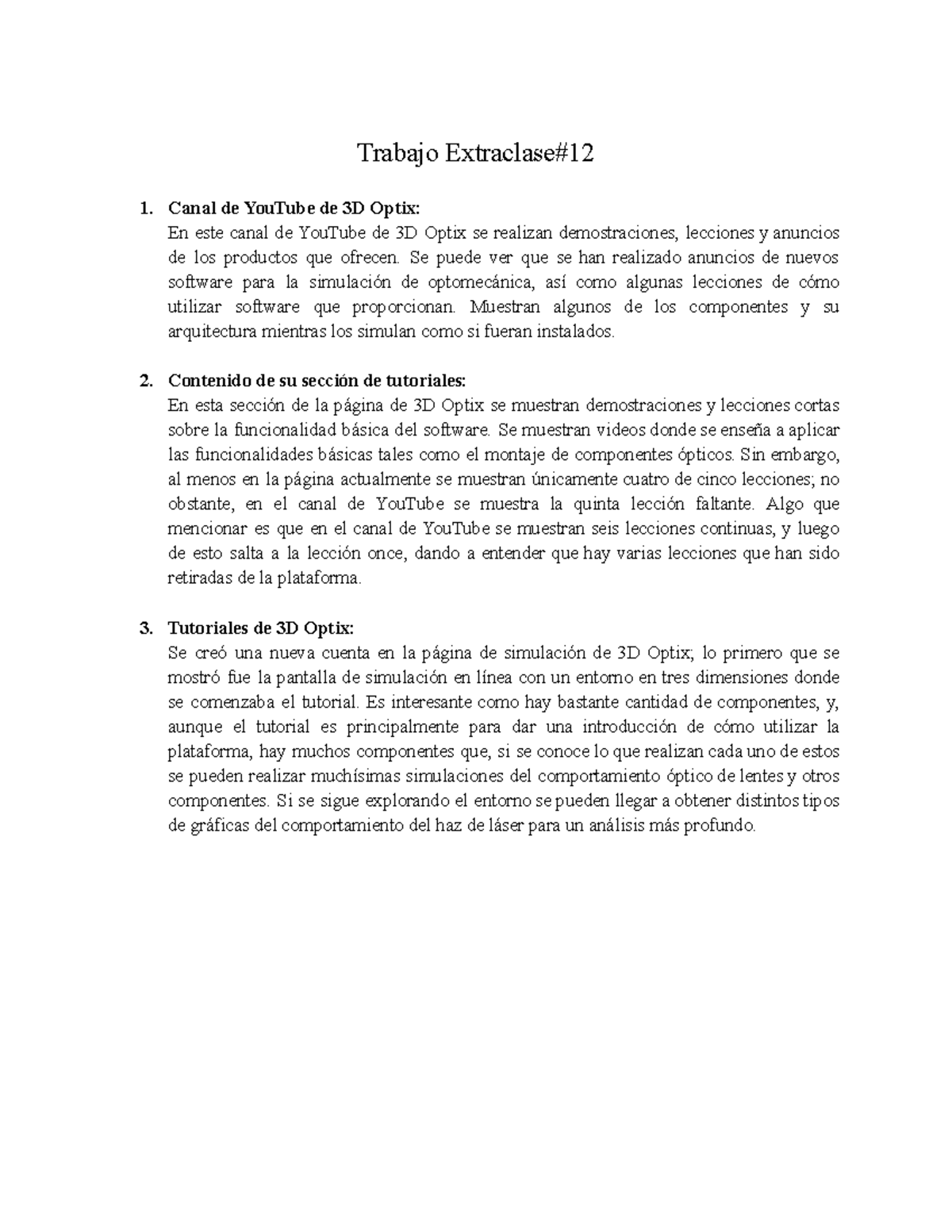 3D Optix Review - Revision de página web. - Trabajo Extraclase# 1 ...