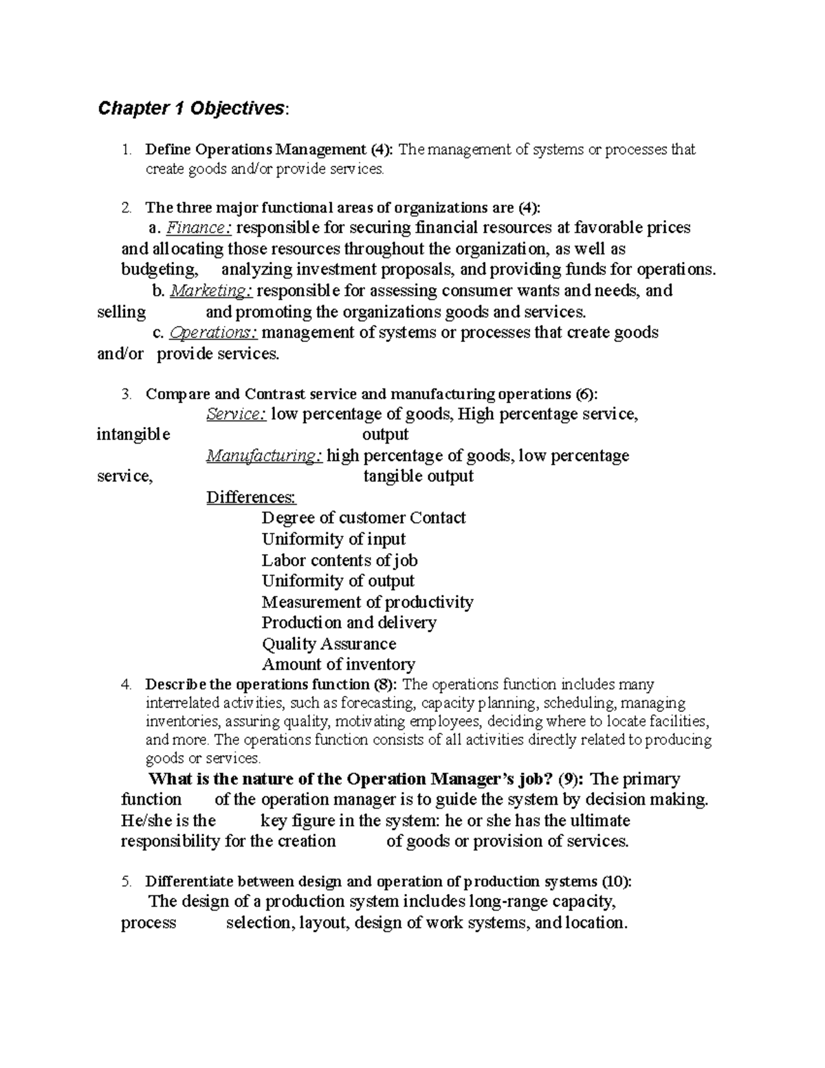 Chapter 1 ObjectivesChapter 1 ObjectivesChapter 1 ObjectivesChapter 1 ...