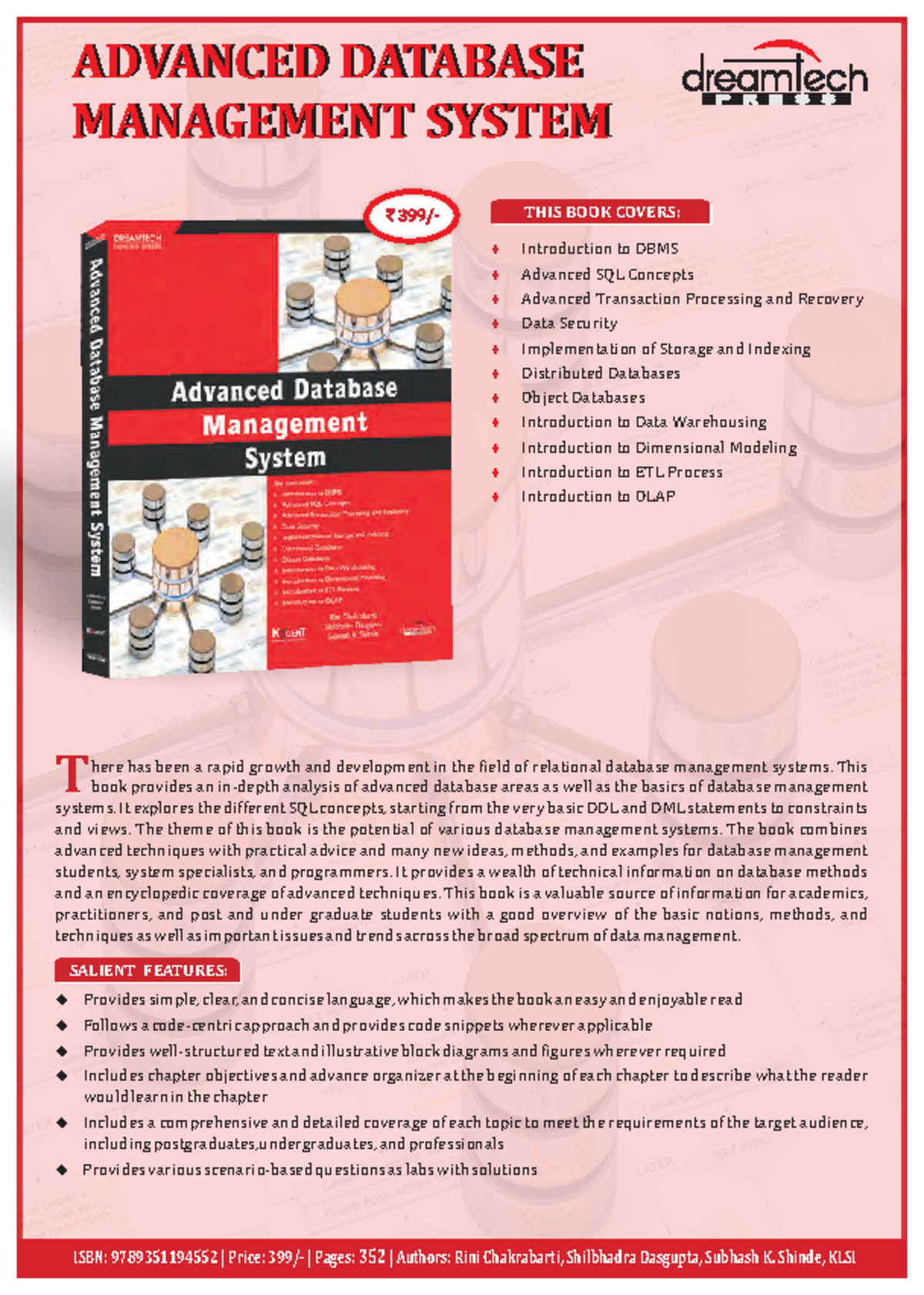 Pdfcoffee - Book - T here has been a rapid growth and development in the field of relational ...