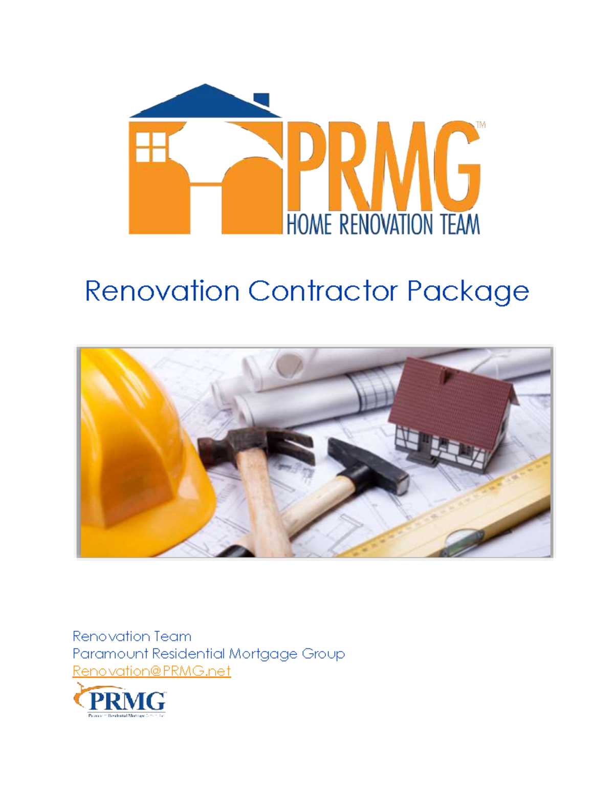 Renovation Contractor Package - Renovation Contractor Package ...