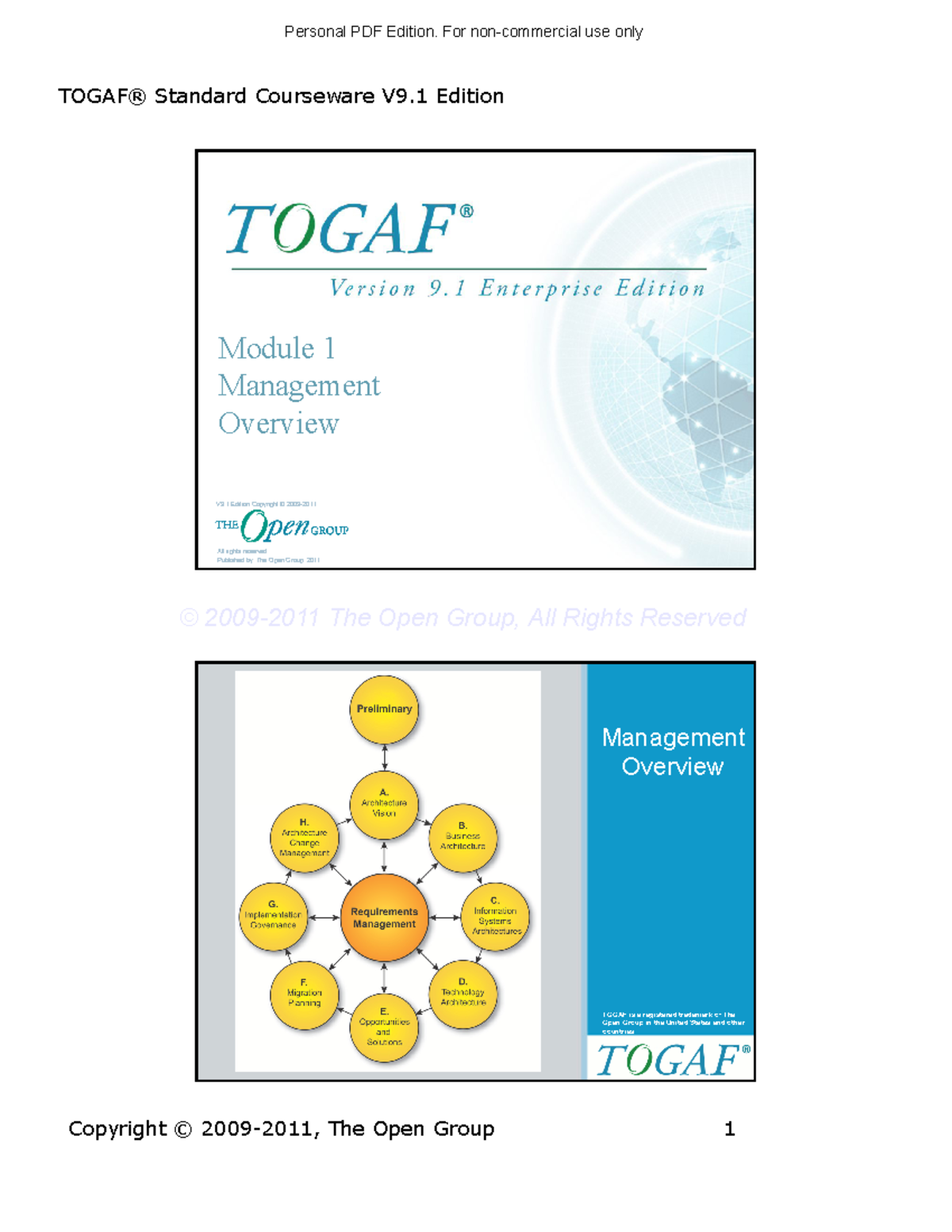 Togaf-V91-M1-Management-Overview - TOGAF® Standard Courseware V9 ...