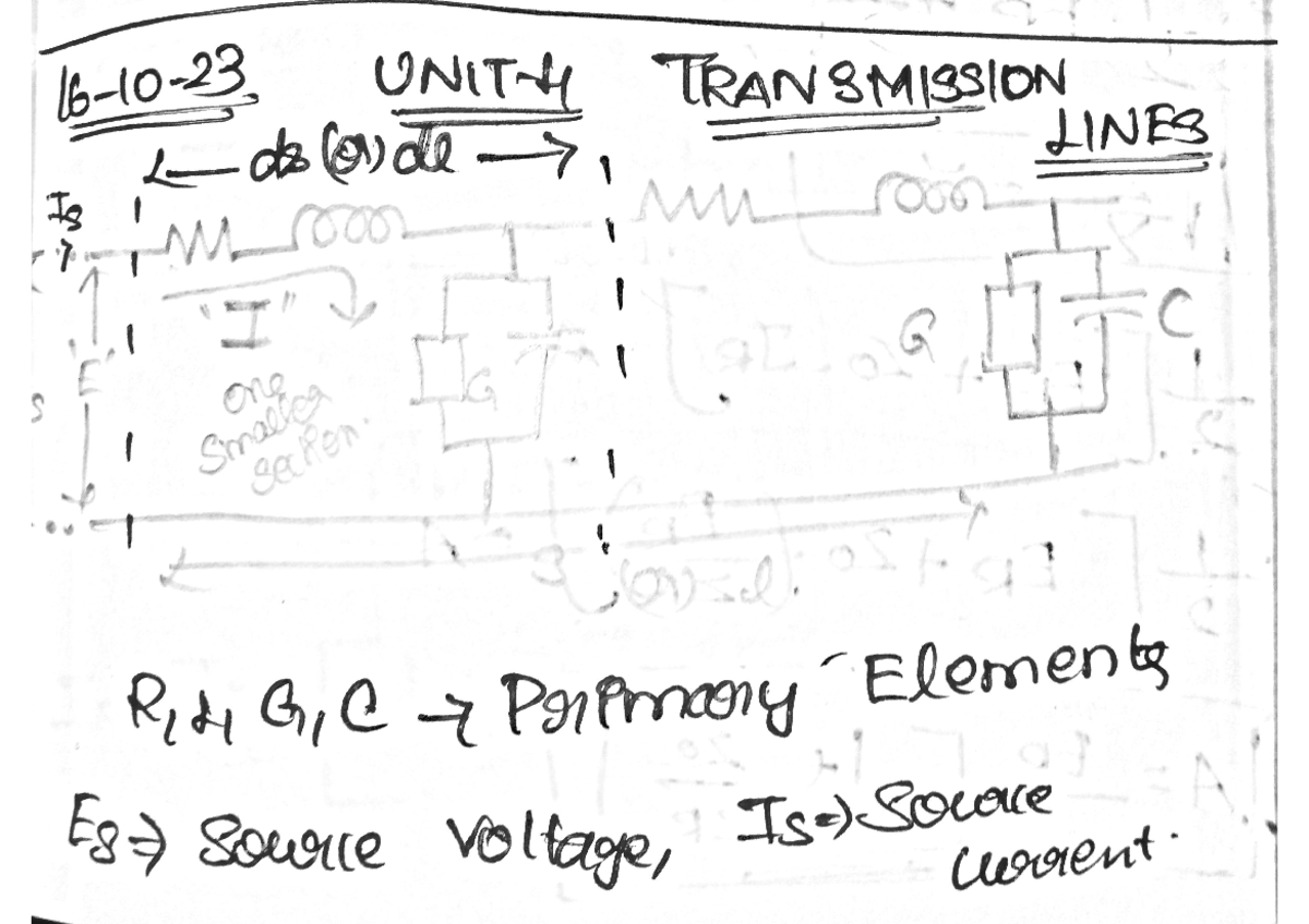 EMT (unit 4) - Unit 4 : Transmission Lines - Electromagnetics And ...