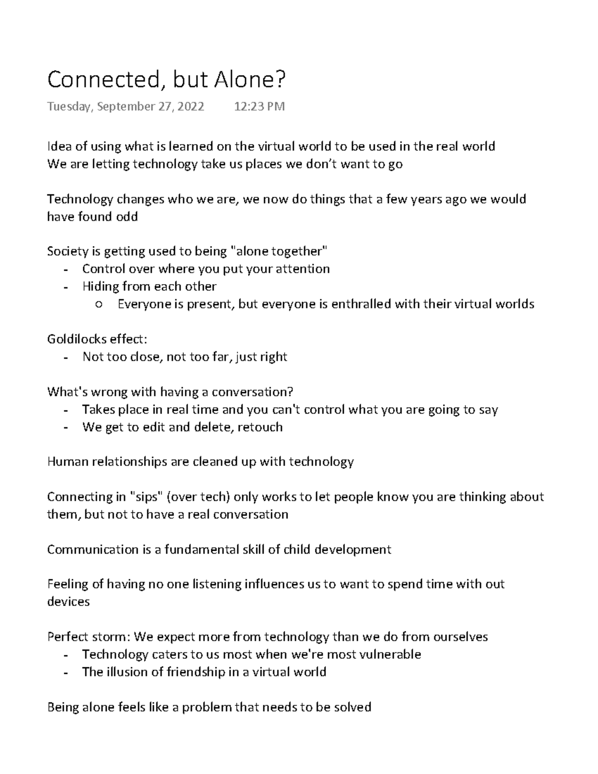Lesson 4 Notes - Idea of using what is learned on the virtual world to ...