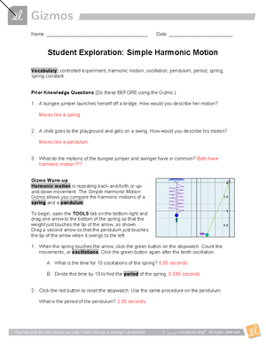 SHM practice - SHM! - AP Physics C Multiple Choice Practice ...