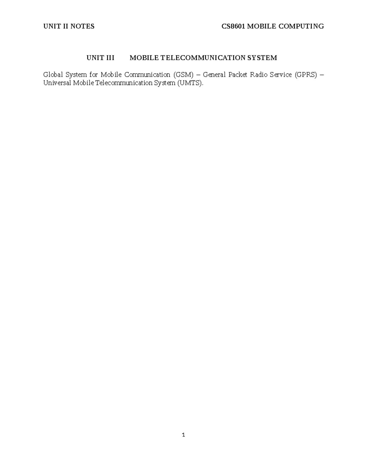 unit_3_MC.doc.pdf - UNIT III MOBILE TELECOMMUNICATION SYSTEM Global ...