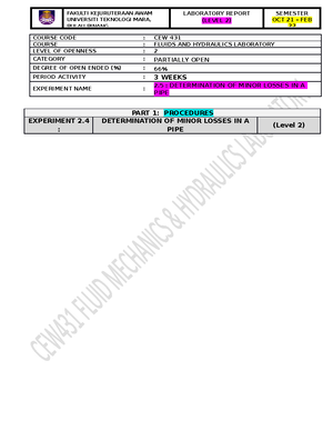 AIV TEST - data result - 4 RESULT AND ANALYSIS 4 Result Sample Mould ...