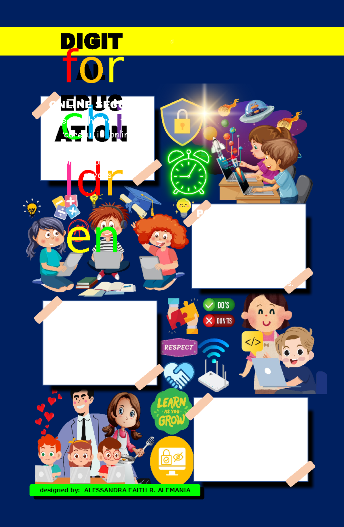 Infographics Digital Education FOR Children - d DIGIT AL EDUC ATION for ...